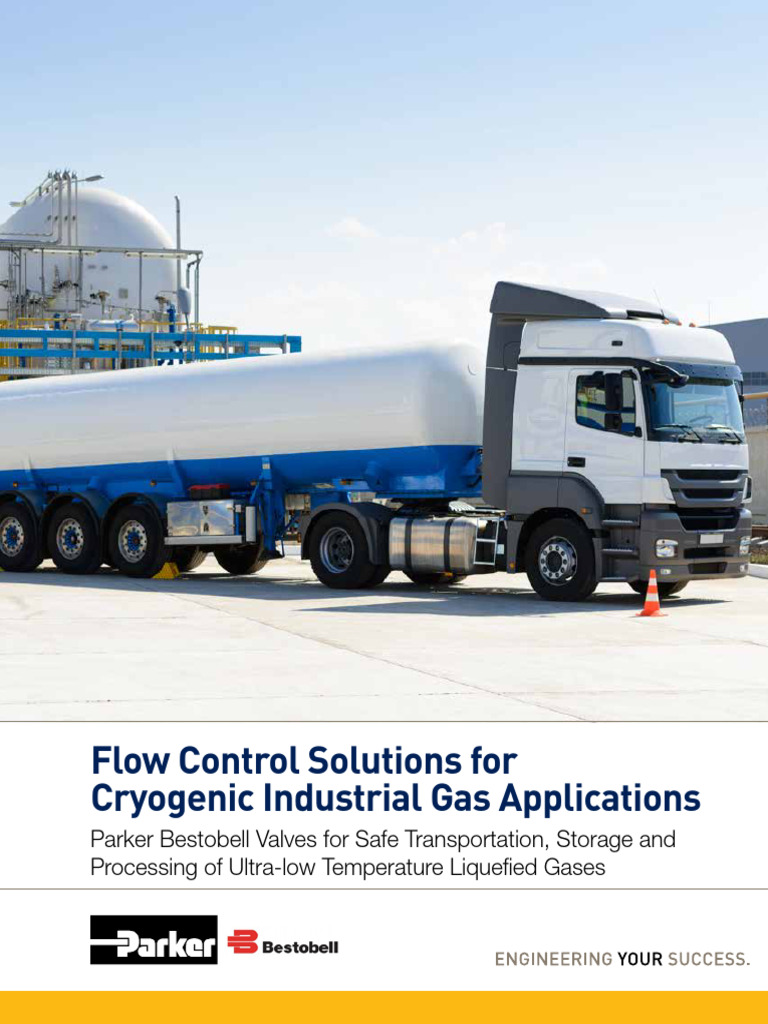 Cryogenic Valve Solutions by Parker Bestobell | PDF | Valve | Cryogenics