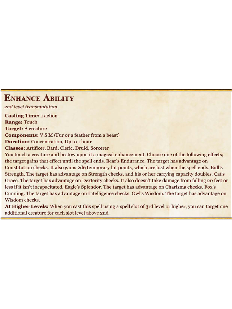 Enhance Ability | PDF