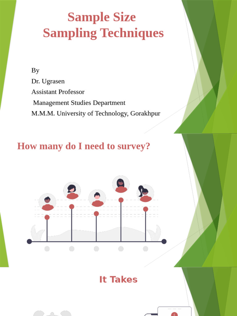 by Me | PDF | Sampling (Statistics) | Sample Size Determination