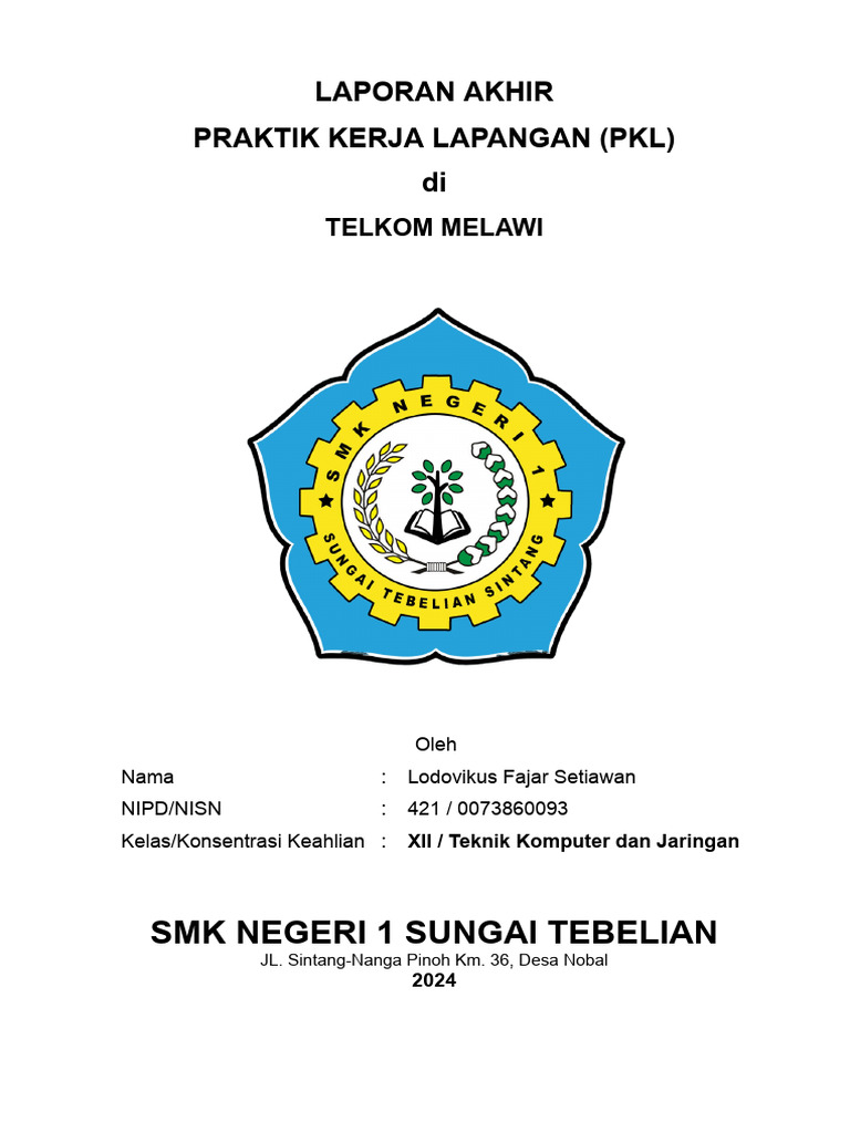 Lporan prakerin | PDF