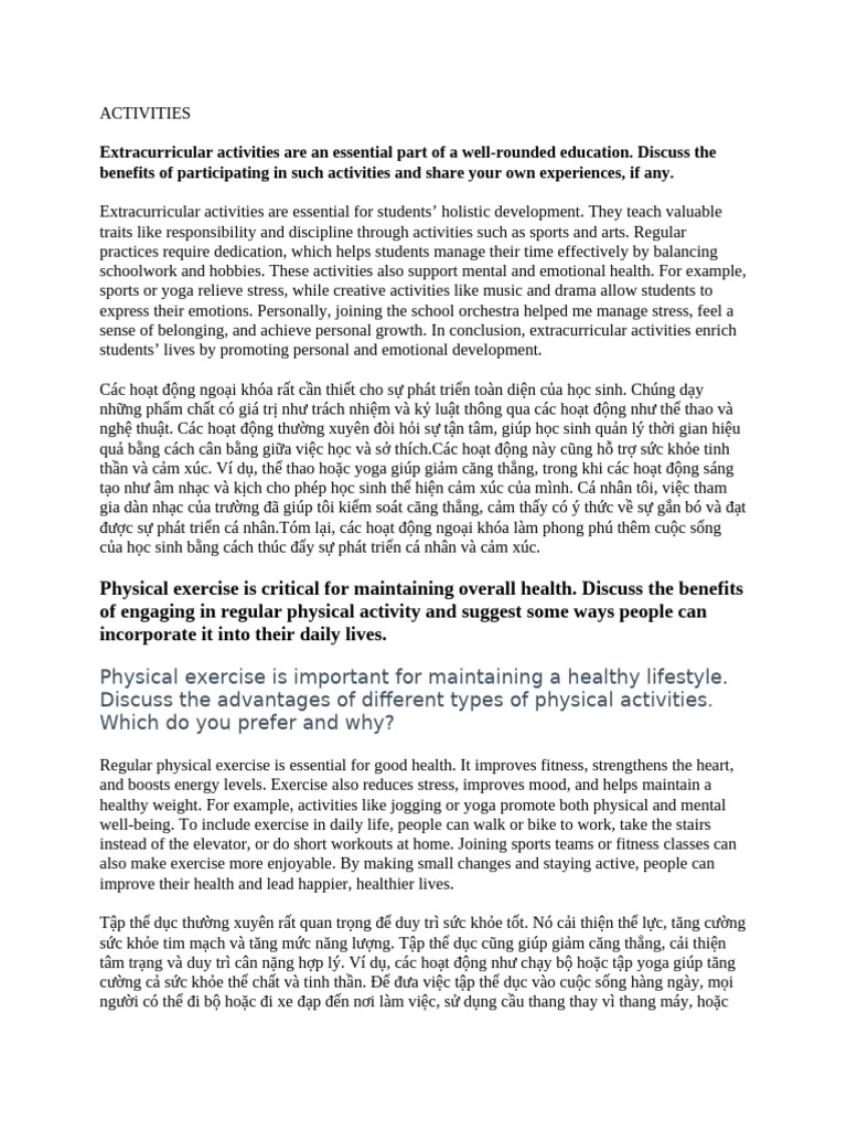ACTIVITIES | PDF