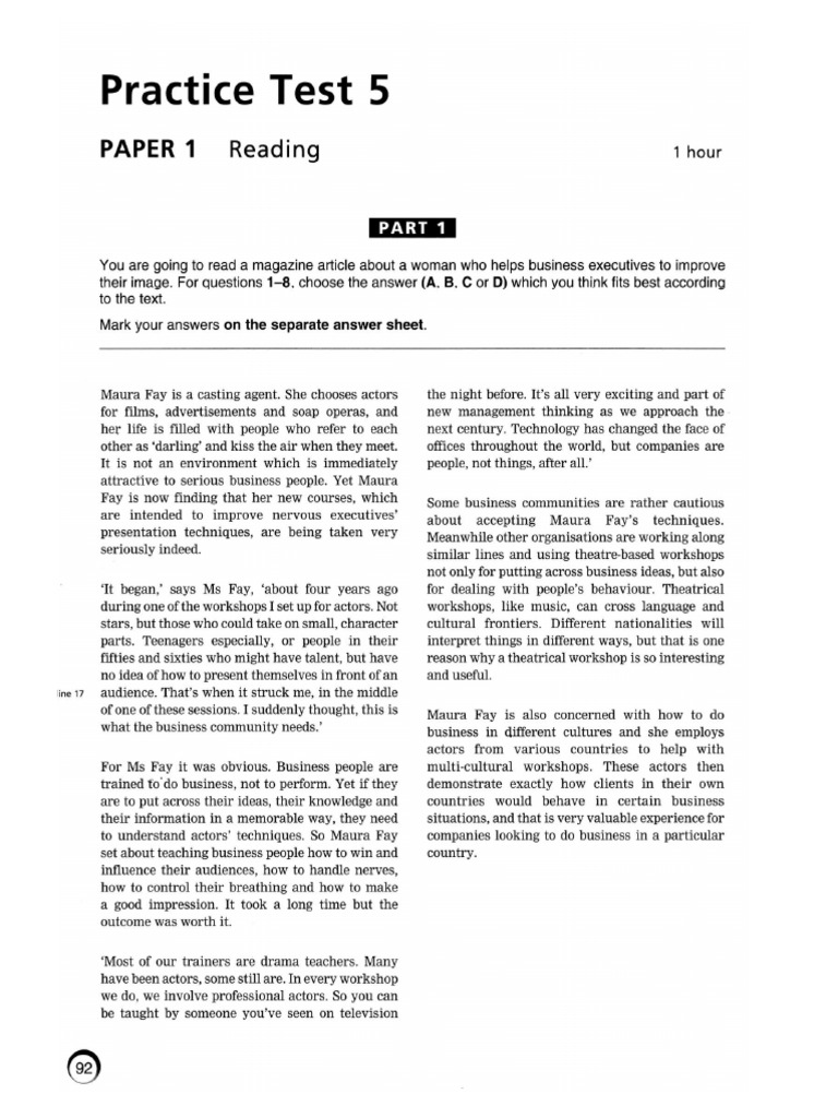 Fce RM PT5 | PDF