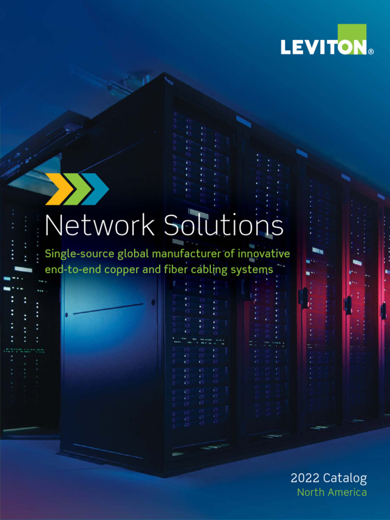 Network Solutions Catalog - North America | PDF | Electrical Connector ...