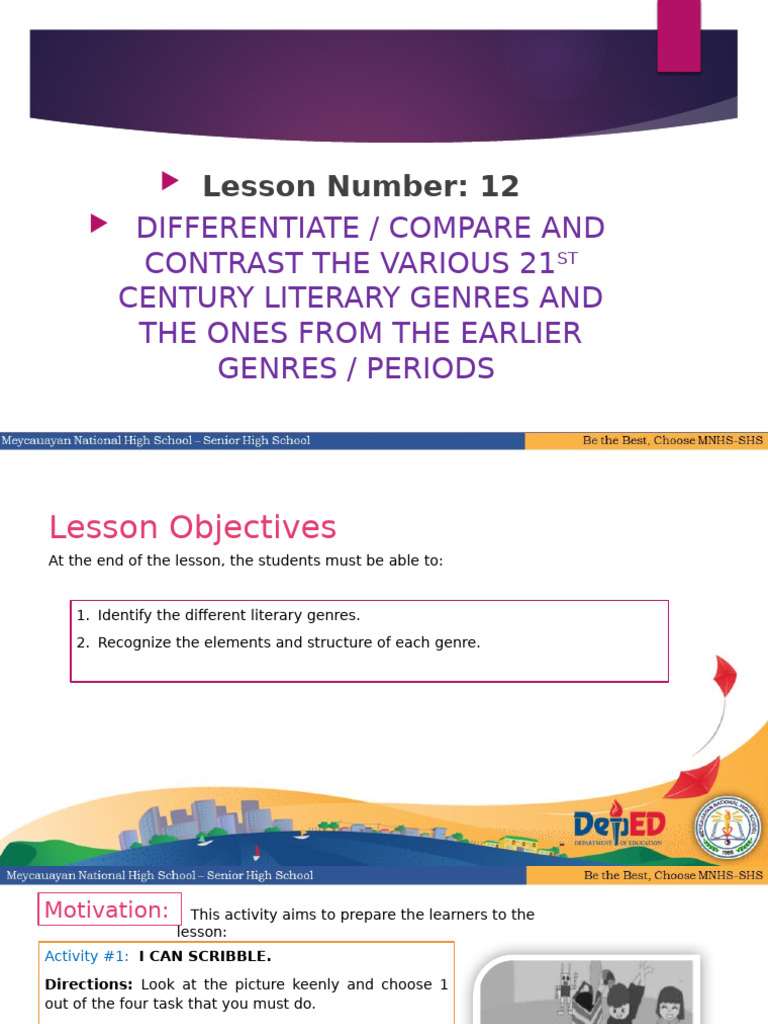 2nd Quarter PPT Module 12 21st Century | PDF | Genre | Human Communication