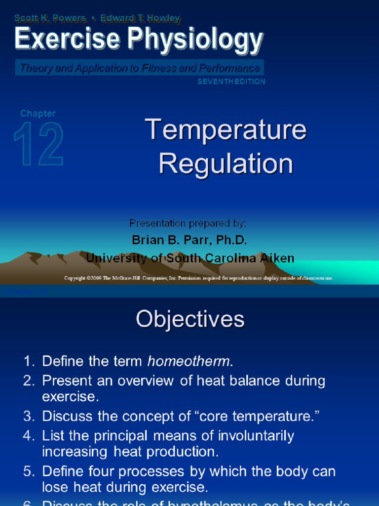 Exercise Physiology | PDF