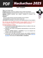 Proof of Concept (PoC) Report Template | PDF | Risk | Feasibility Study