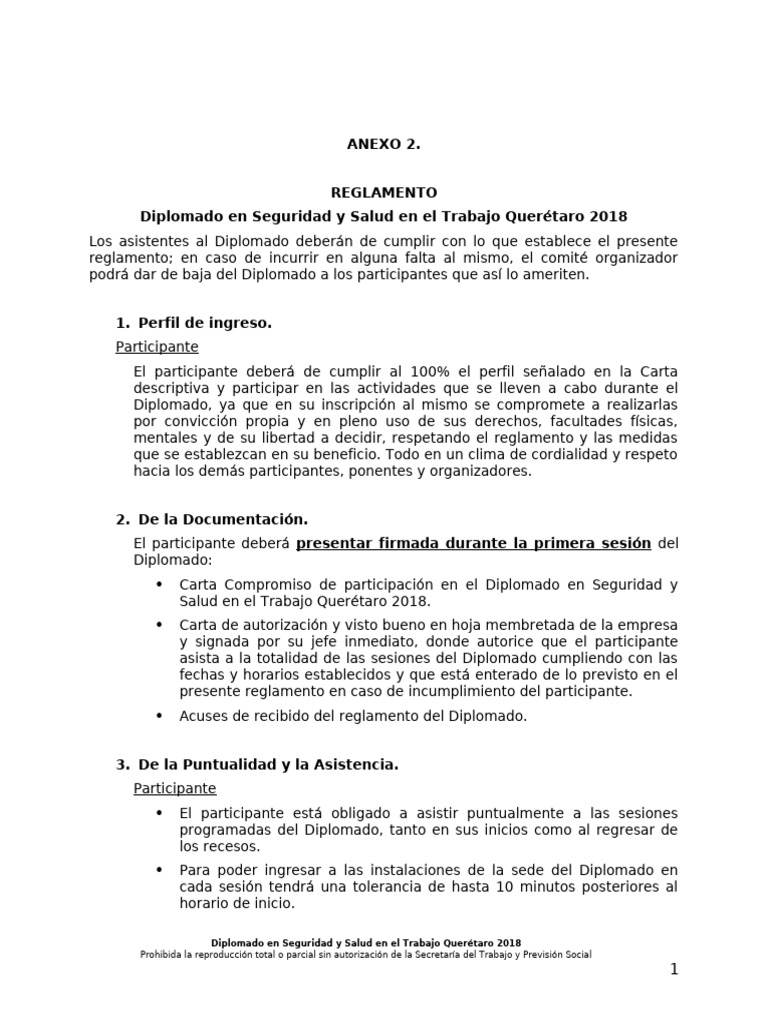 Anexo2 Reglamento 2018 | PDF