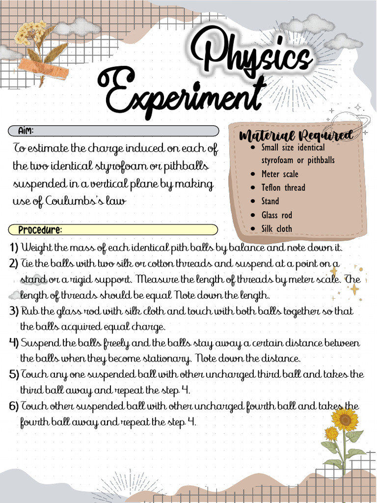 Physics Experiment | PDF
