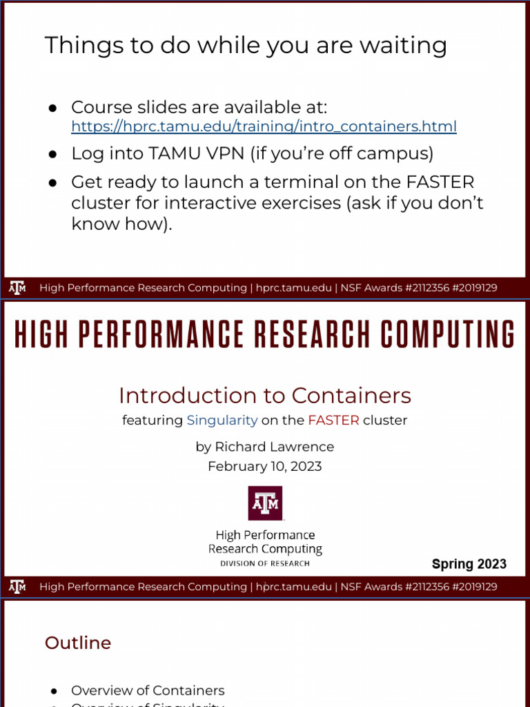 Intro Containers 1 Basic Spring23 | PDF | Secure Shell | Kernel ...