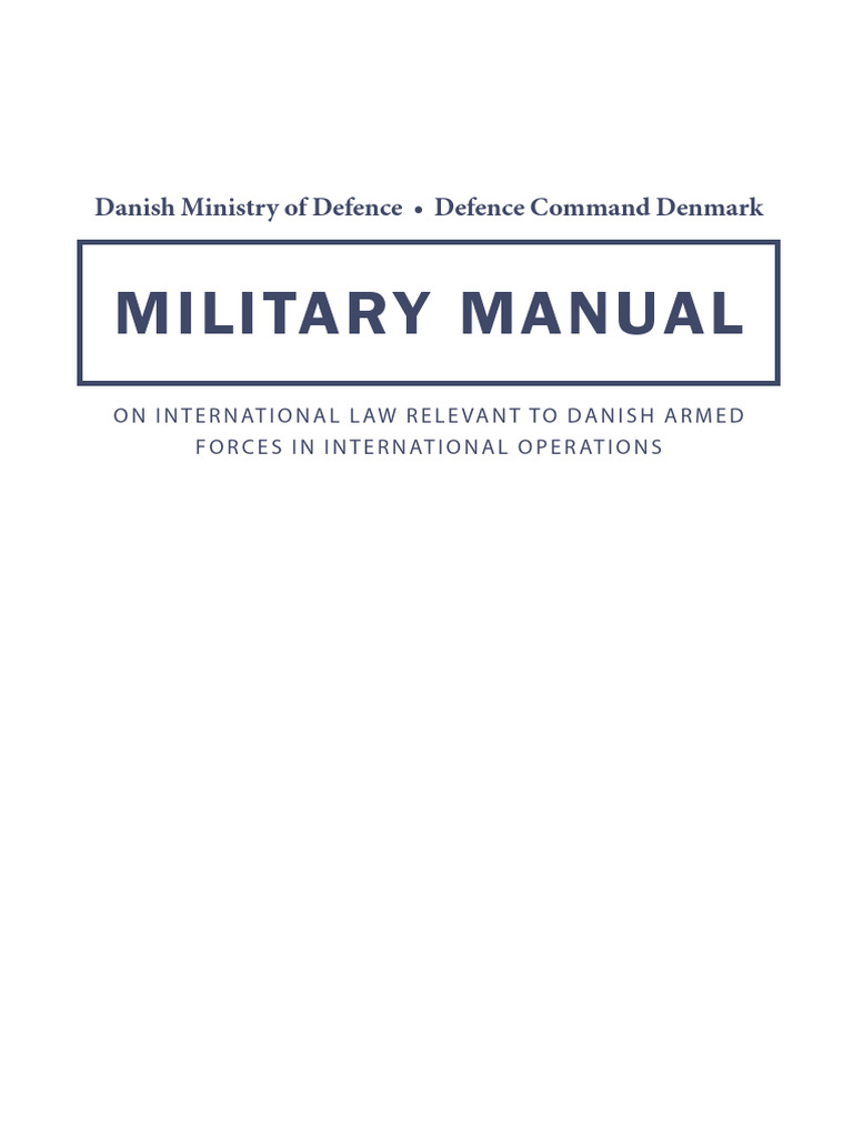 DK Military Manual International Operations | PDF | Military Occupation ...