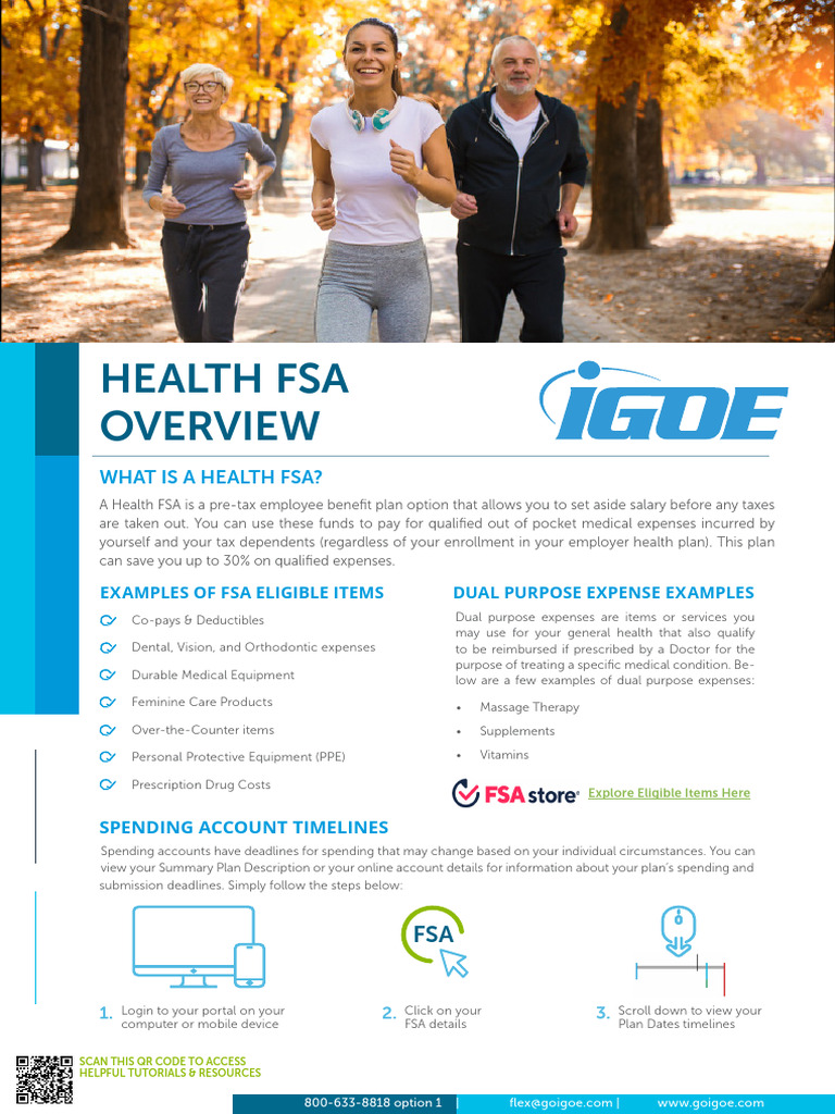 Health FSA Overview and Eligible Items | PDF