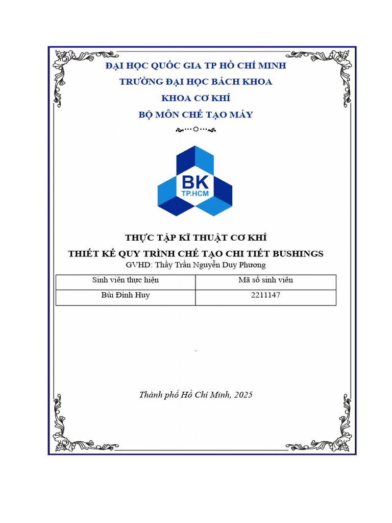 Báo Cáo Pha 1 | PDF