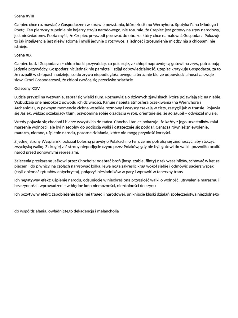 Wesele Akt 3 (Automatycznie Odzyskany) | PDF