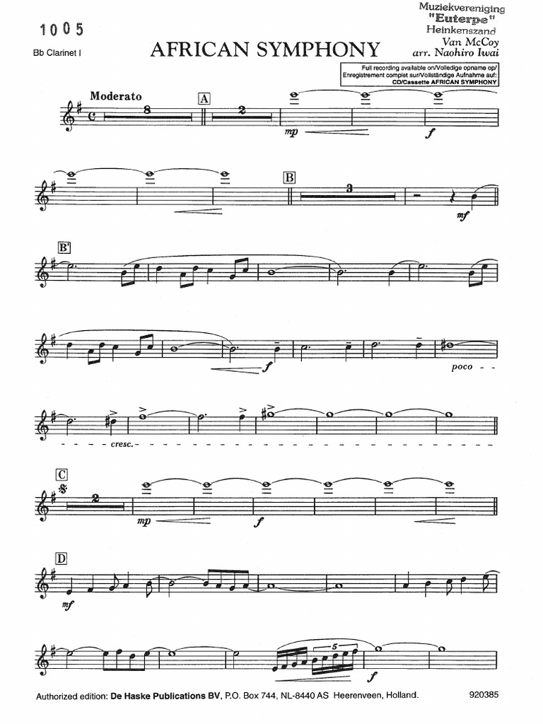 African Symphony - Arr Naohiro Lwai-23 | PDF