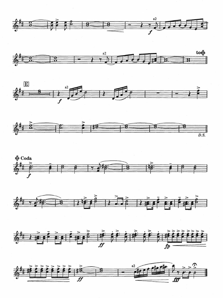 African Symphony - Arr Naohiro Lwai-32 | PDF