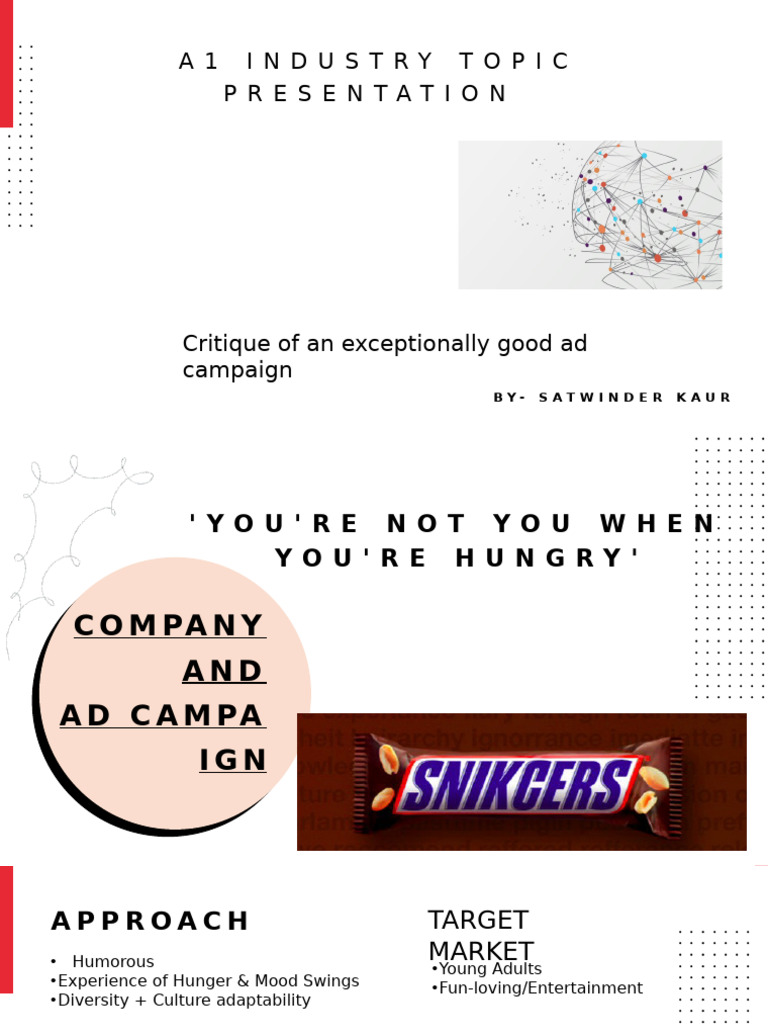 Critique of "You're Not You" Ad Campaign | PDF