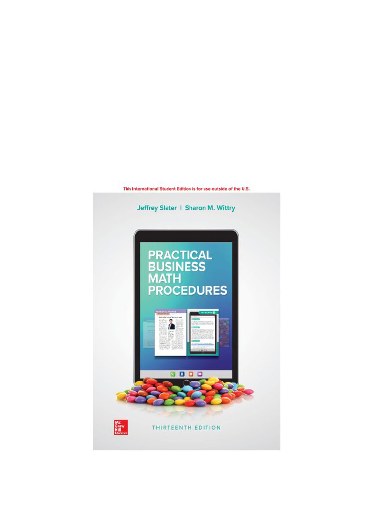 Practical Business Math Procedures 13th Edition Jeffrey Slater - Ebook ...