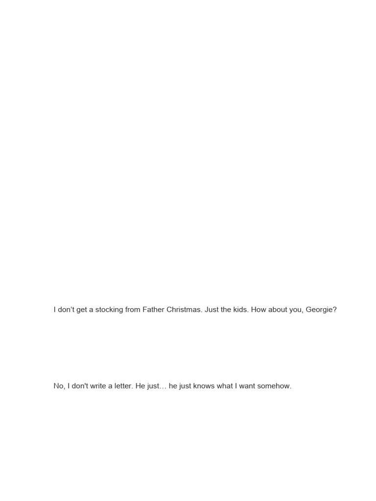 Day 8 - Transcript Exercise | PDF | Christmas