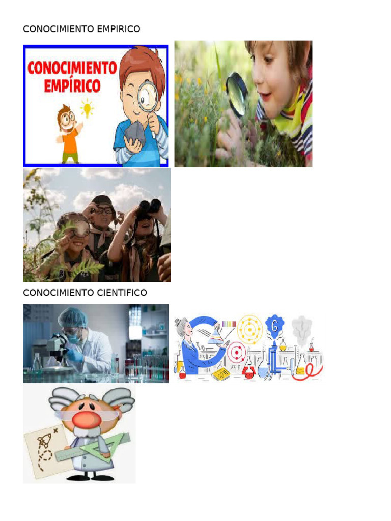 Conocimiento Empirico | PDF