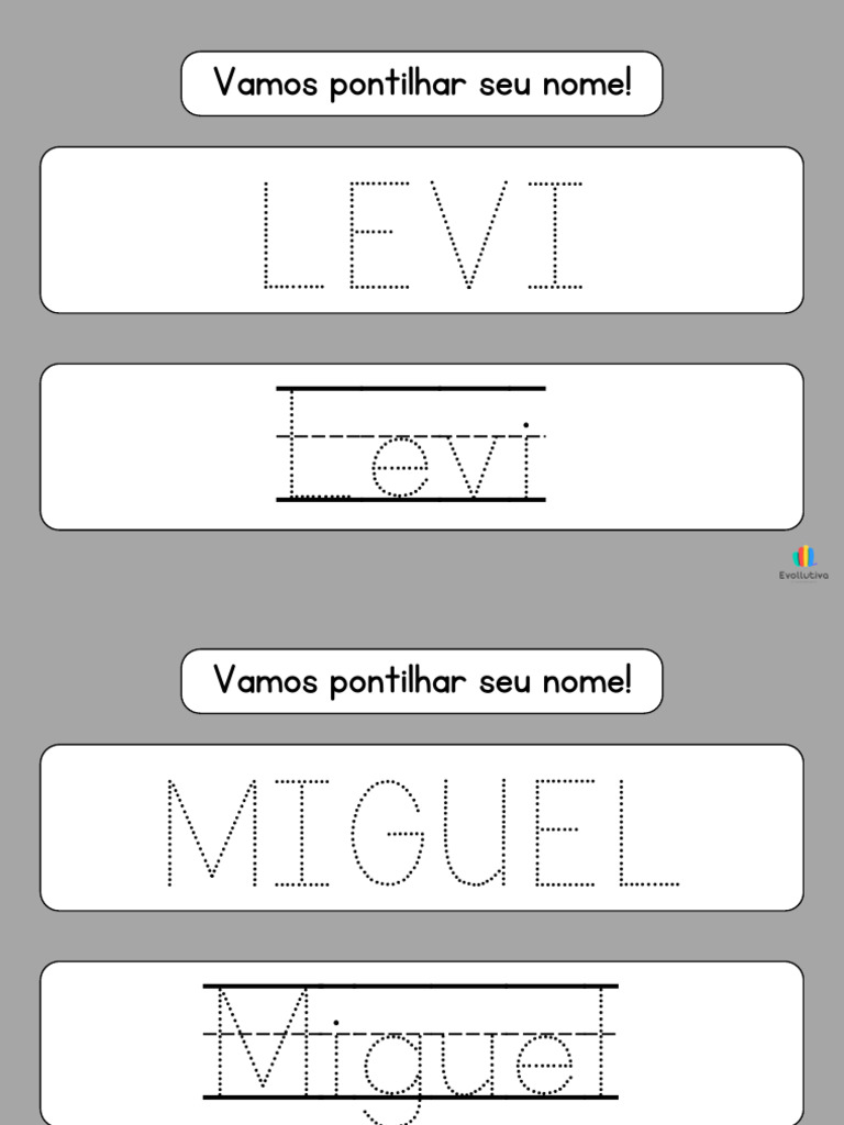 Practice Tracing and Writing Name Worksheet in Colorful Simple Style (2 ...