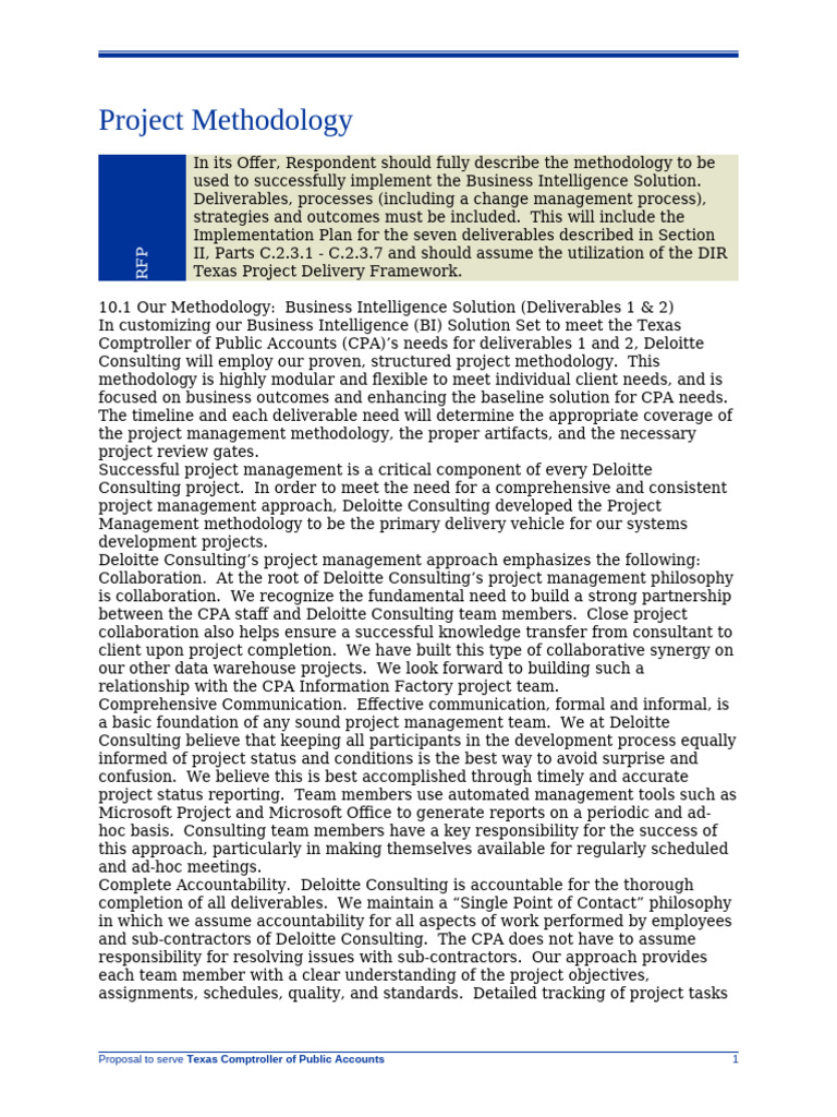 07 Project Mtdy | PDF | Data Warehouse | Project Management