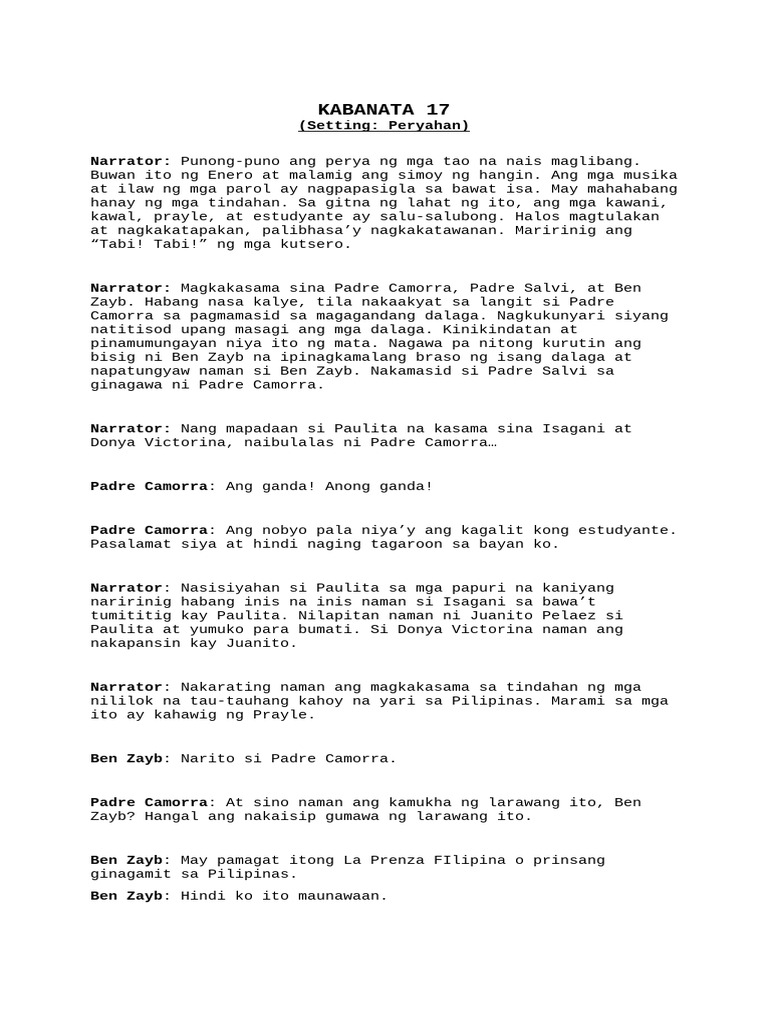 El Fili Script 3 | PDF