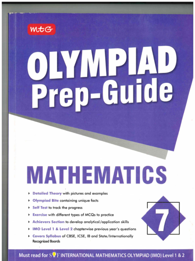 Grade 7 Olympiad Prep Guides - Simple Equations | PDF