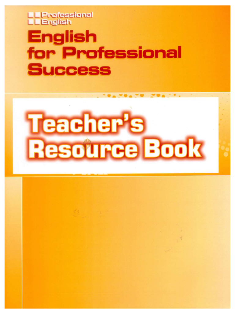 English For Professional Success TB | PDF
