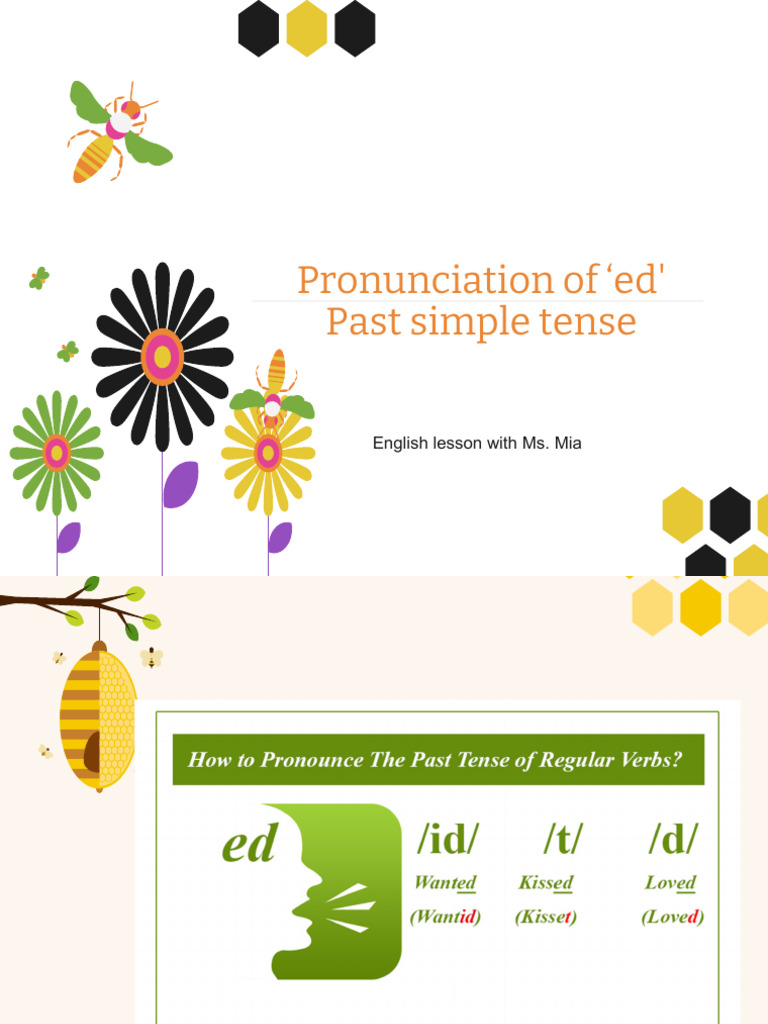 Ed Pronunciation | PDF