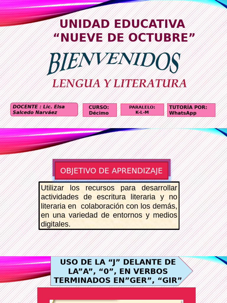 Uso Correcto de La J en Verbos Ger-Gir | PDF