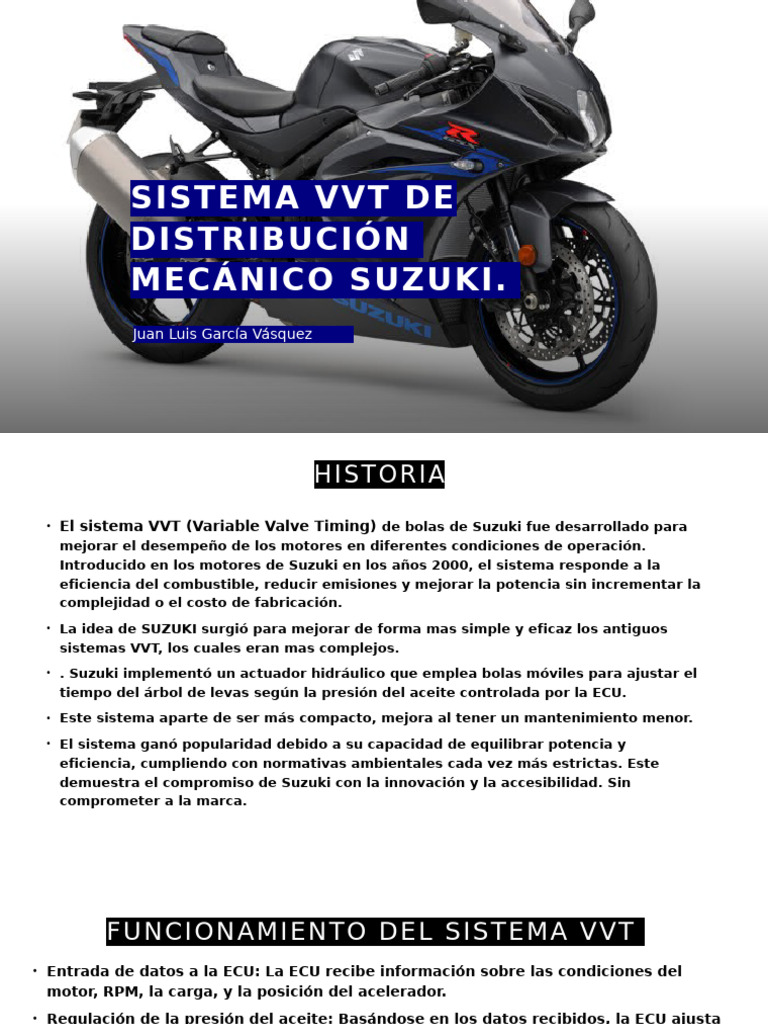 vvt suzuki | PDF | Motores | Tecnología del motor