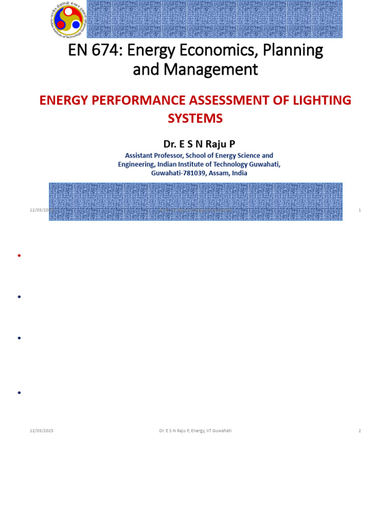 Lighting System Performance Evaluation | PDF | Fluorescent Lamp ...