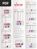 Wishnet Broadband and OTT Plans Overview | PDF | Television Technology ...