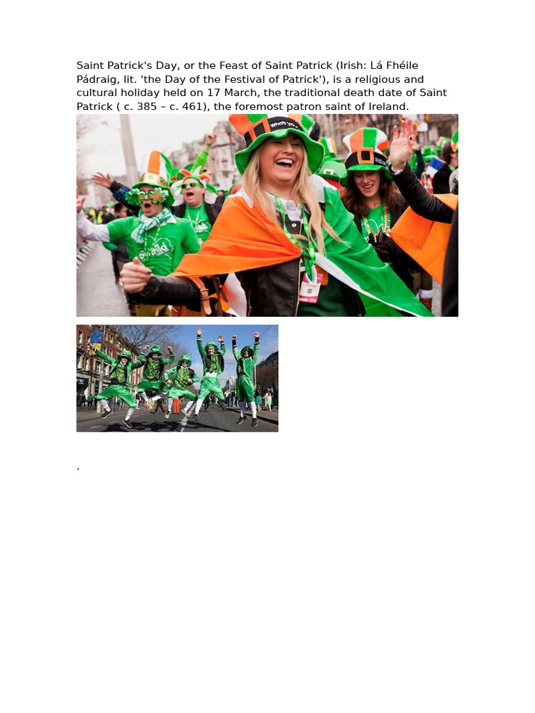 Saint Patrick | PDF