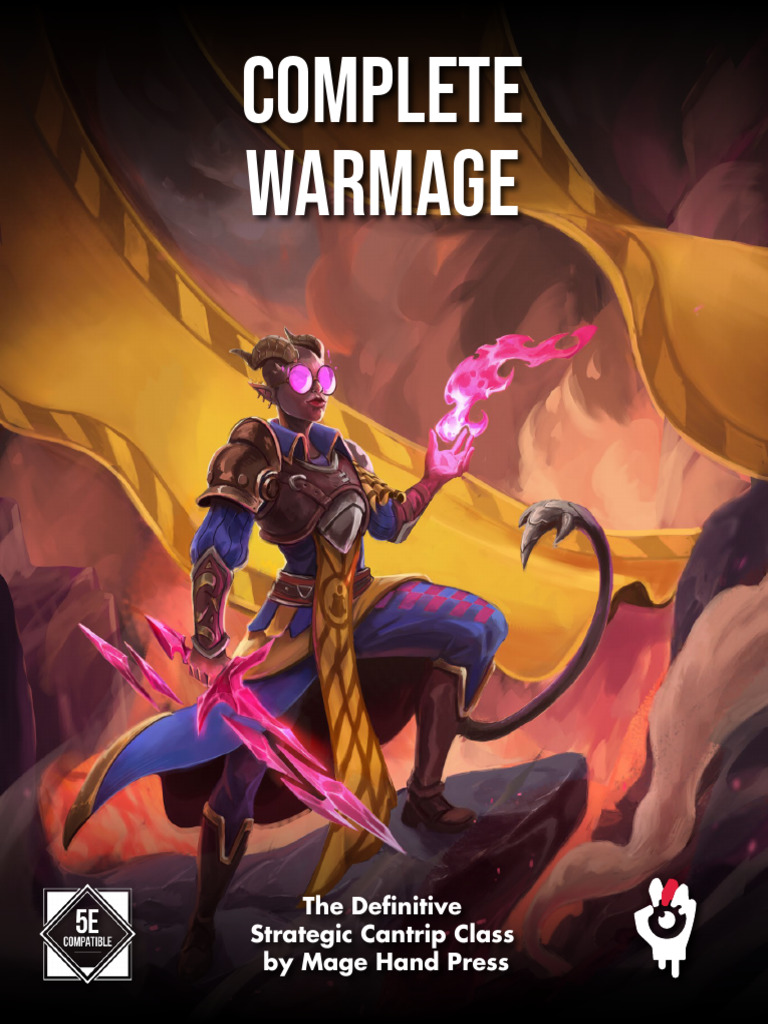5E - (Mage Hand Press) - Complete Warmage (v1.1, OEF, 2024-02-05 ...