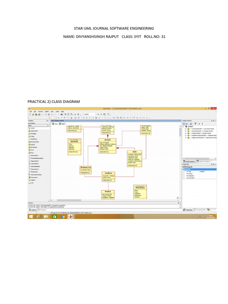 STAR UML JOURNAL SOFTWARE ENGINEERING-converted | PDF