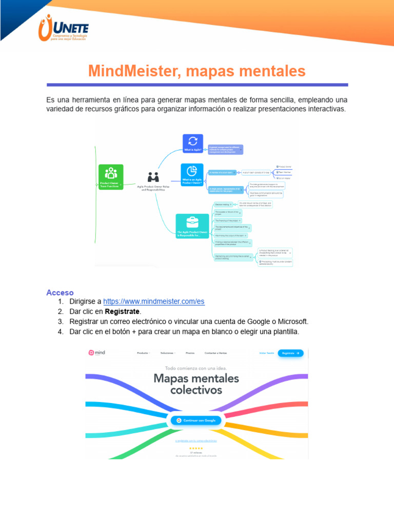 MindMeister Mapas Mentales PDF | PDF