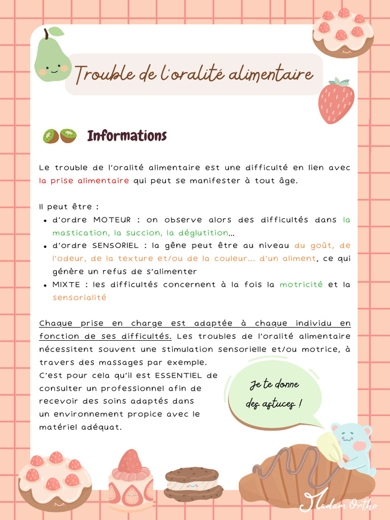 Trouble-de-loralite-alimentaire-Fiche-conseils-gzlpip | PDF ...