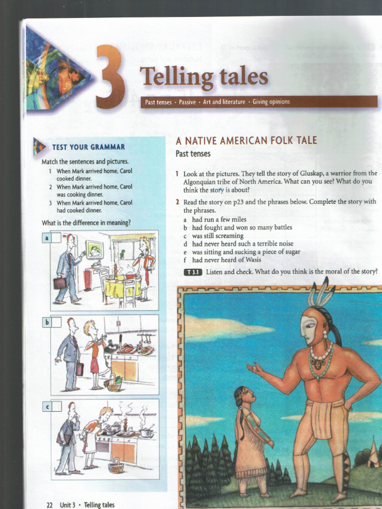 SB Unit 3 Telling Tales | PDF