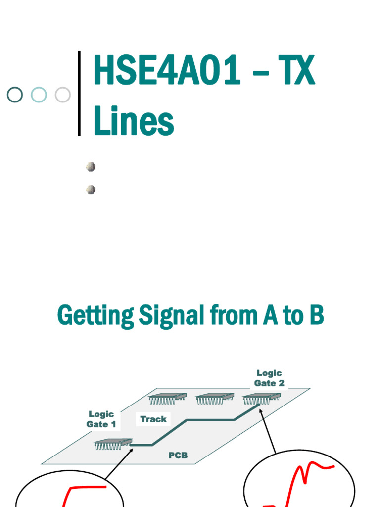 2011 HSE4A01 Part 2 TX-lines Tracks Rev02a | PDF | Electromagnetic ...