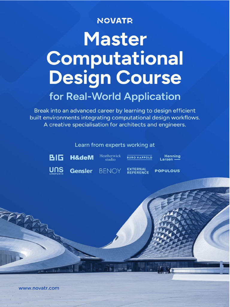 master-computational-design-for-real-world-application-course-structure | PDF