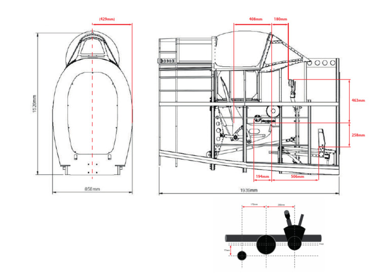 Spitfire Cockpit Size DIN A3 Format | PDF