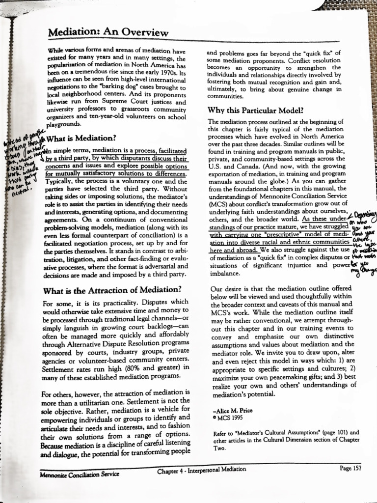 Mediation (Full) | PDF
