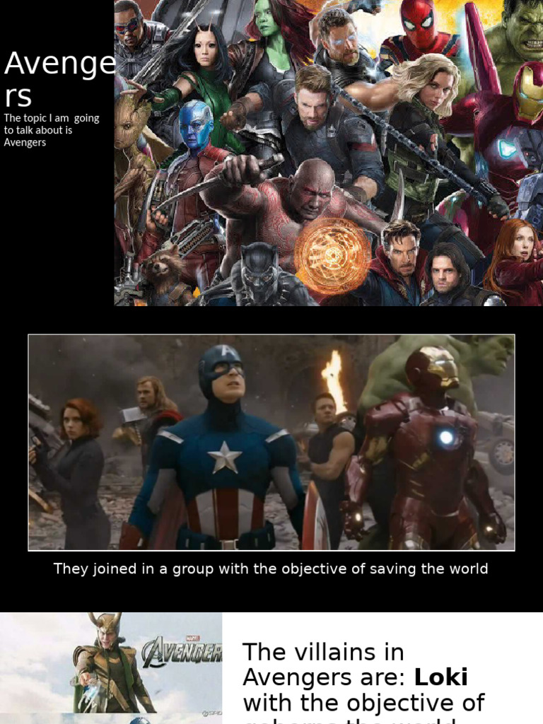 Avengers: Heroes and Villains Explained | PDF