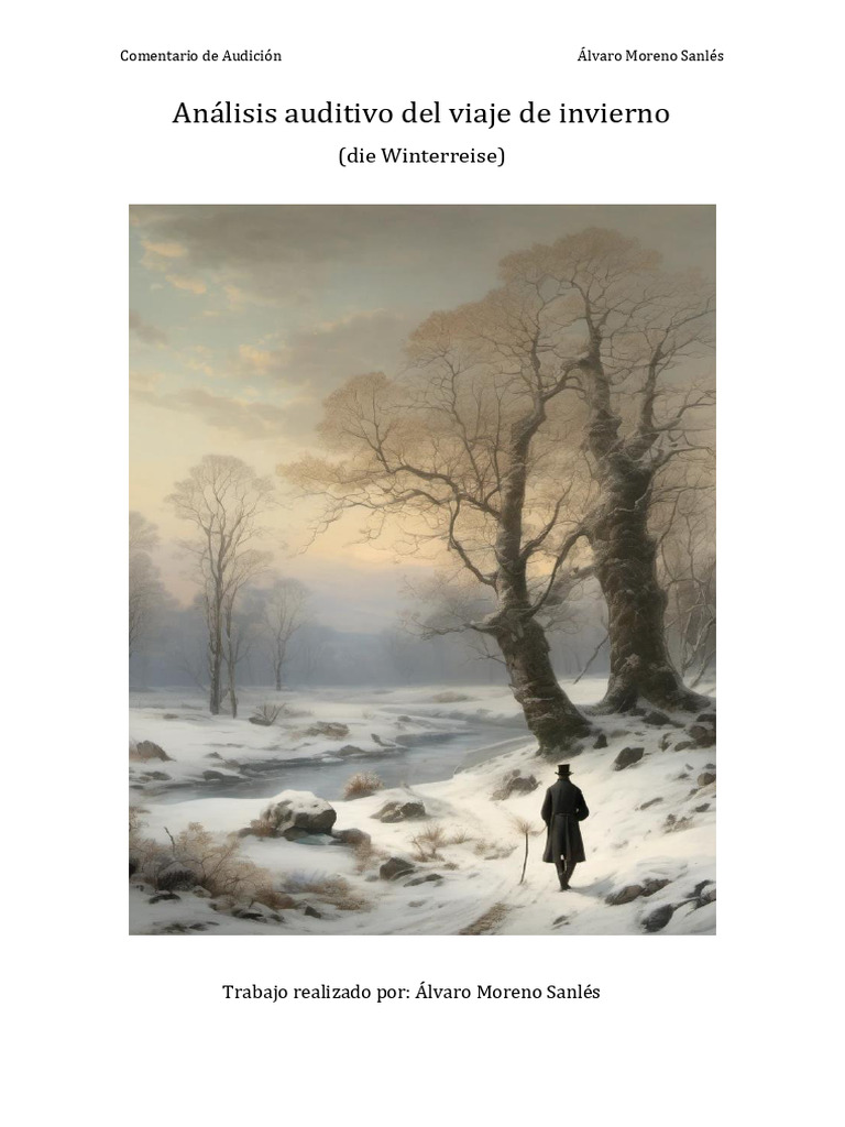 Análisis Auditivo Del Viaje de Invierno | PDF | Franz Schubert | Música