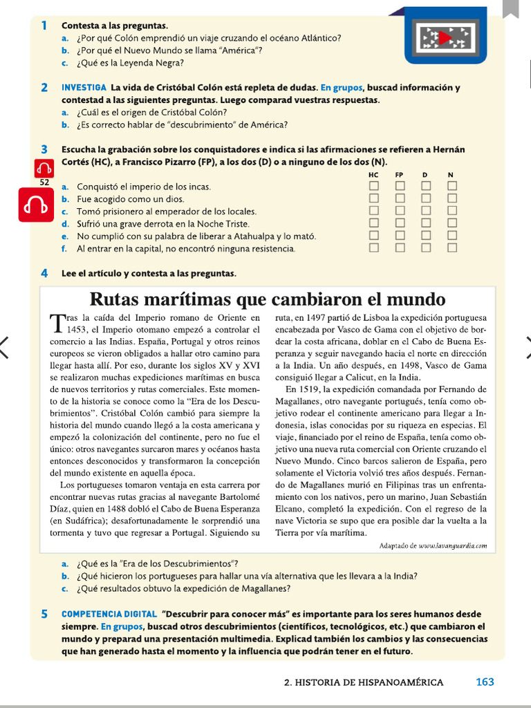 Explorando la Era de los Descubrimientos | PDF | Cristobal colon