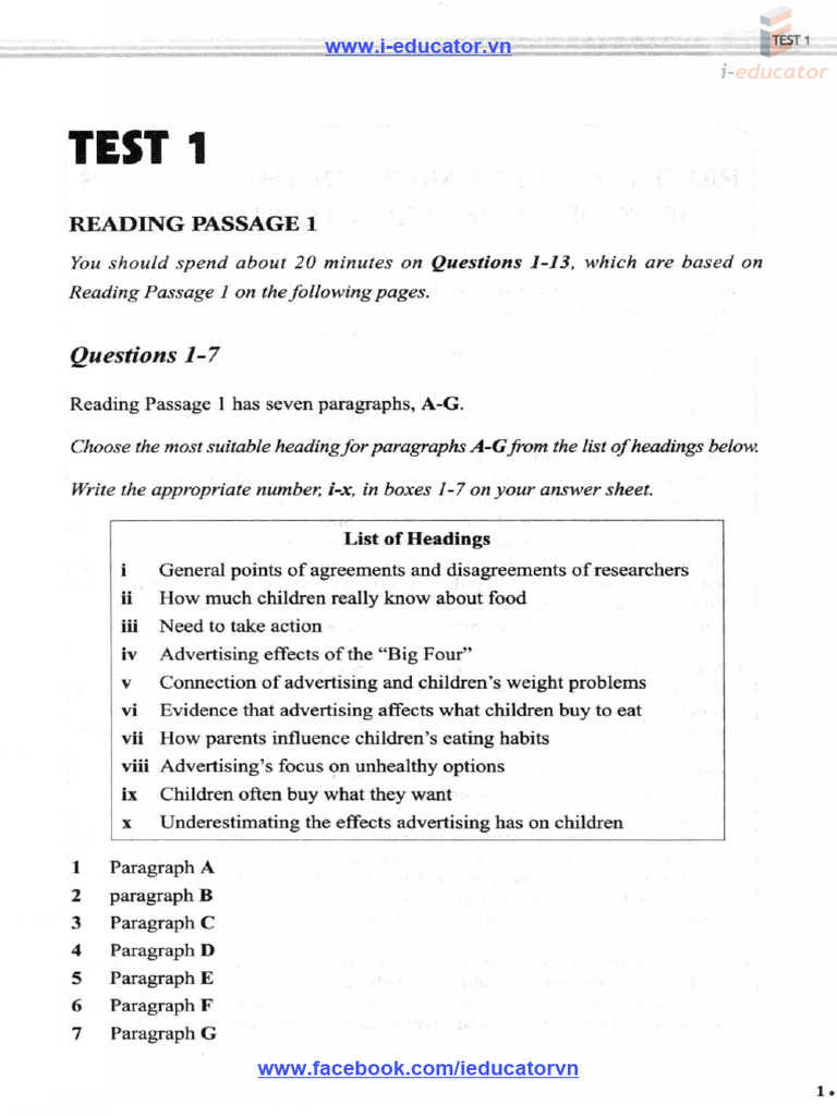 IELTS Reading Recent Actual Tests Vol 3 No Keys | PDF