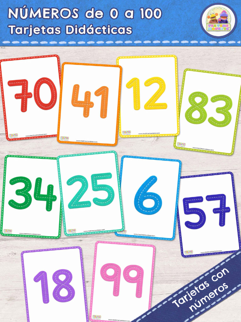 TTM NUMEROS 0-100 Solo Numeros | PDF