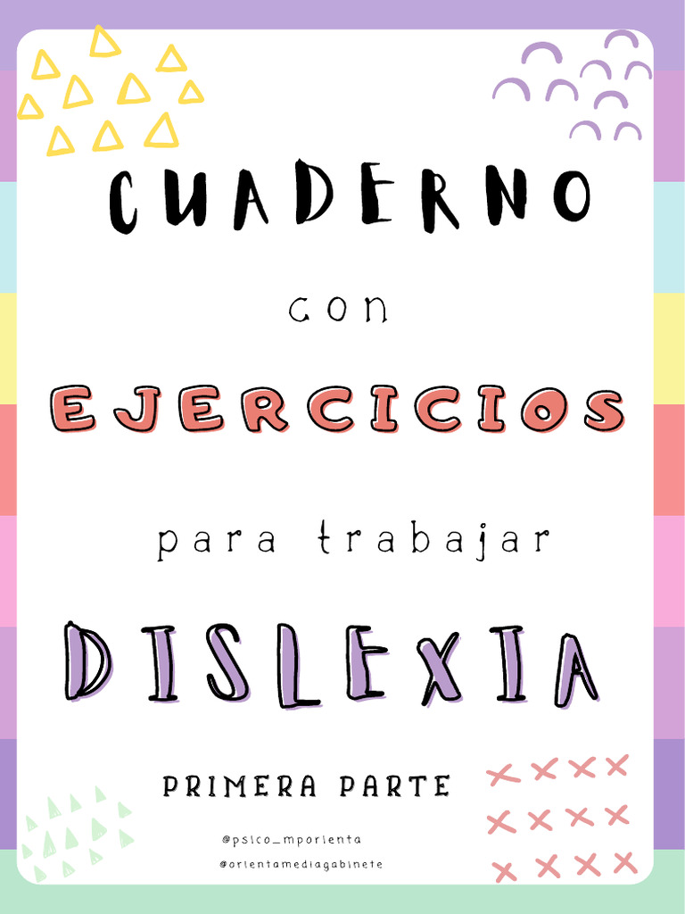 Cuaderno para Trabajar La Dislexia | PDF
