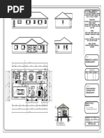 60sqm RDP House Floor Plan | PDF | Wall | Tap (Valve)